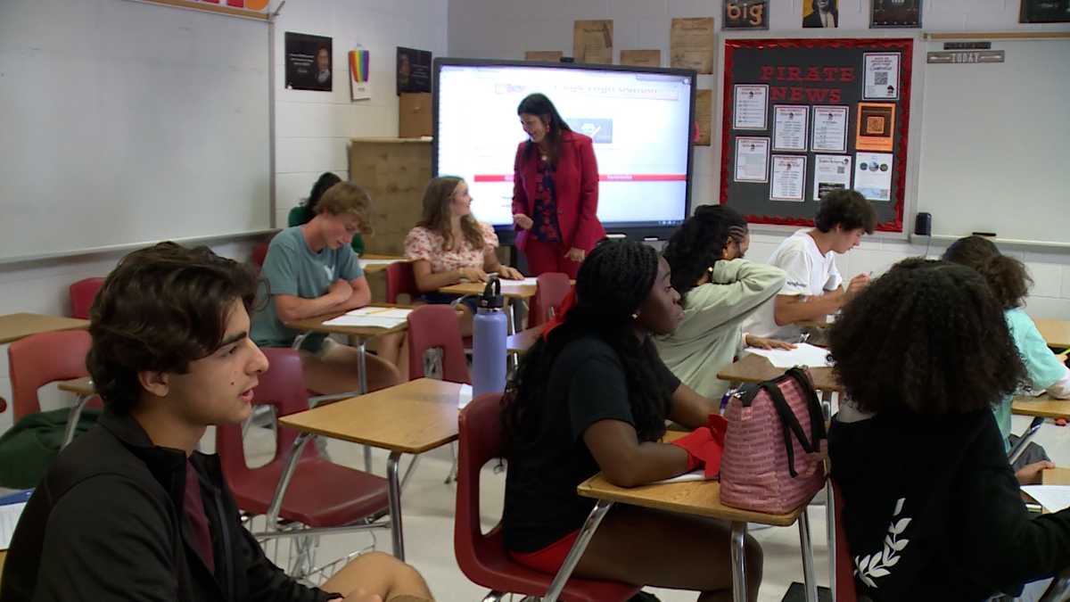 Guilford County Schools superintendent tours schools on first day