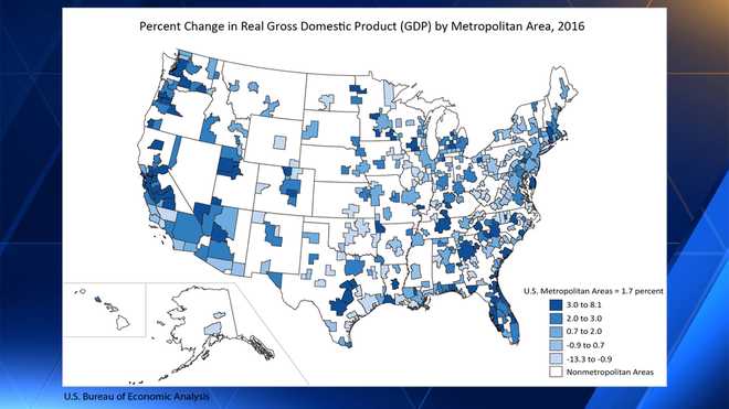 Milwaukee area ranks in bottom half of metros for economic growth