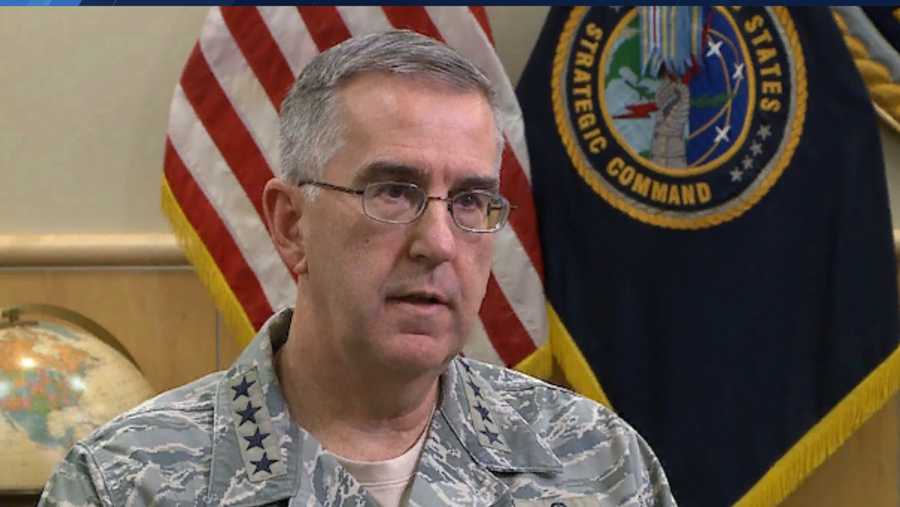 President nominates USSTRATCOM commander for Joint Chiefs of Staff
