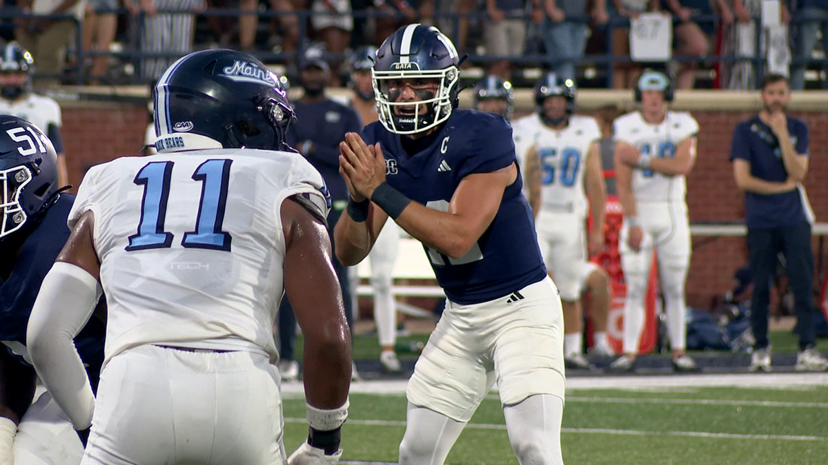 Georgia Southern soars past Maine behind balanced attack, 45-17