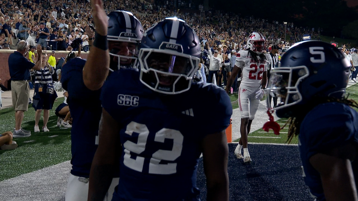 Arnold’s Late TD Lifts Georgia Southern to 41-34 Victory Over ...