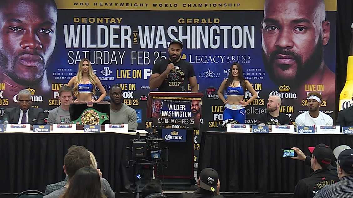 Gerald Washington 'blessed' for shot at title in champ Deontay Wilder's ...