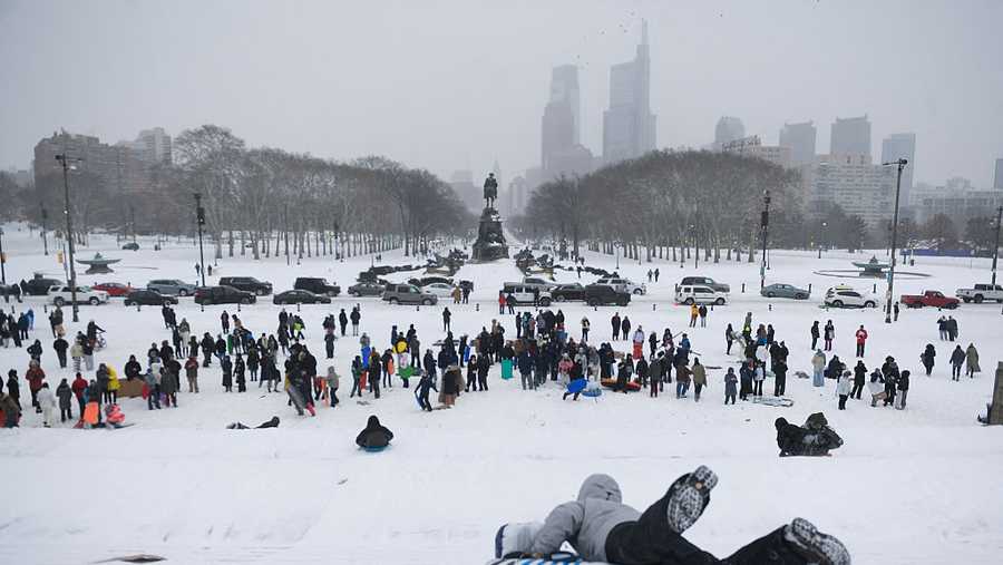 Photos of the winter storm in Philadelphia