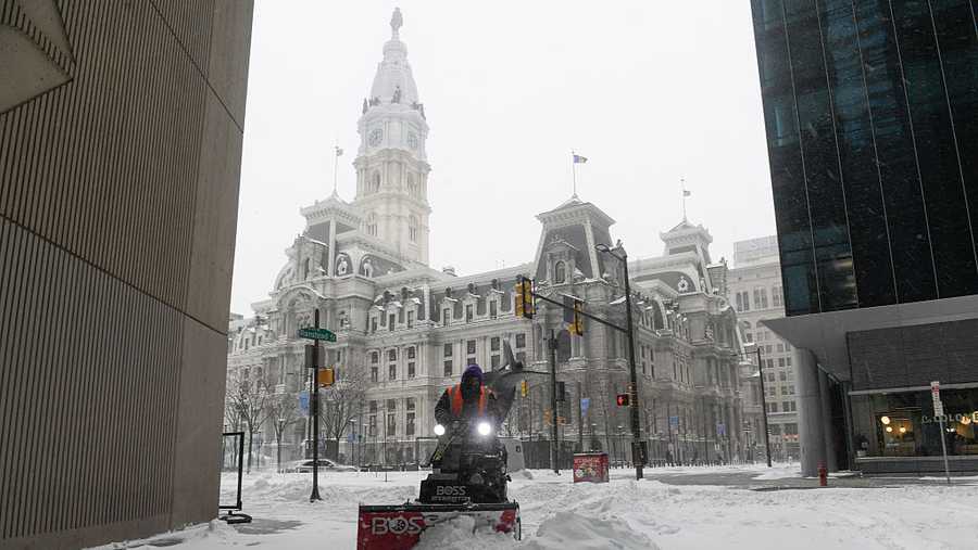 Photos of the winter storm in Philadelphia