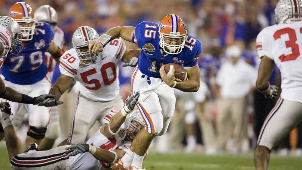 Tim Tebow's football career with the Florida Gators, NFL