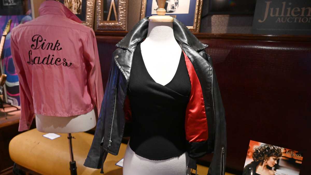 Olivia Newton-John's 'Grease' ensemble sells for $405,700 -- double the ...