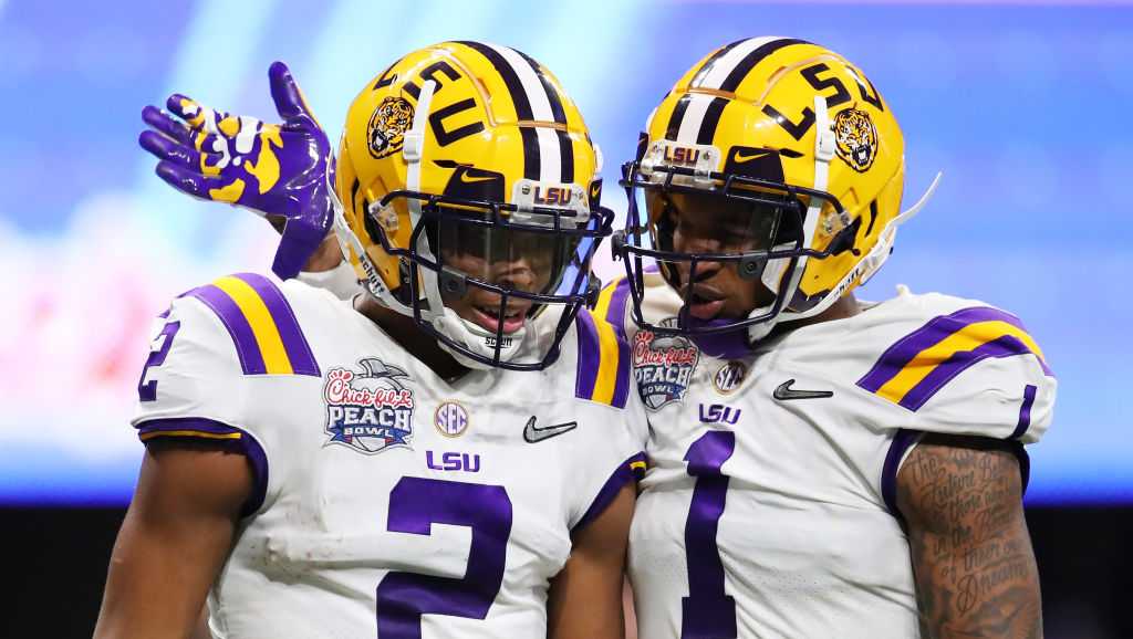 Ja’Marr Chase to go up against college teammate Justin Jefferson in ...