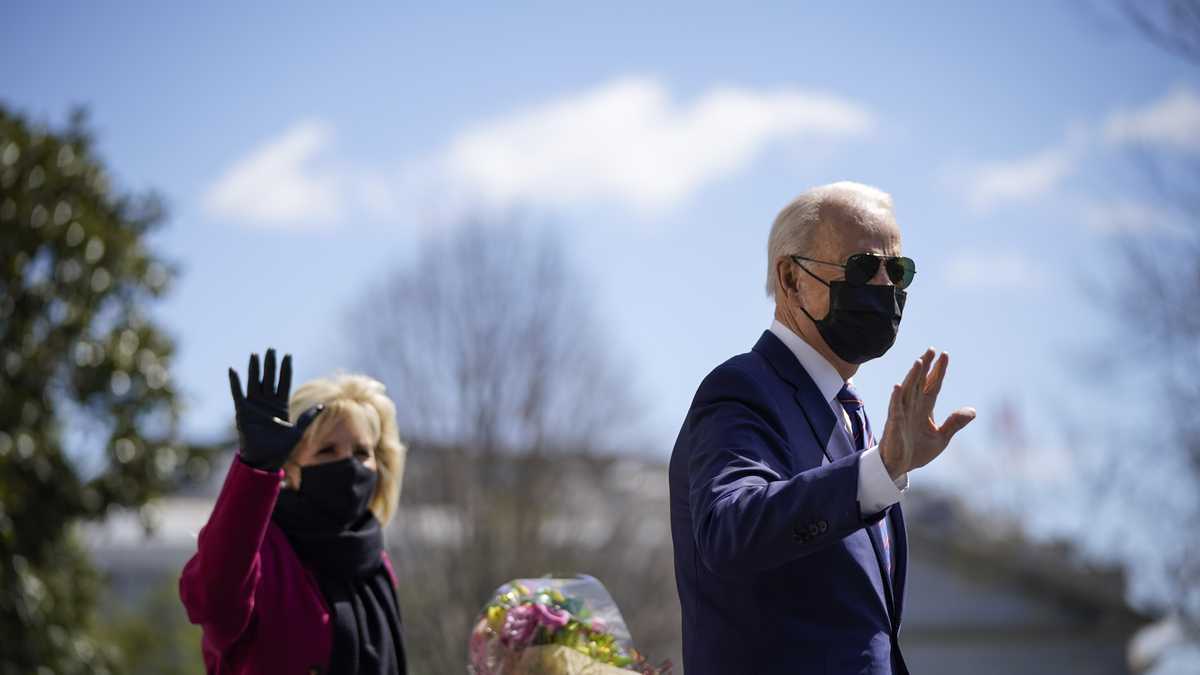 VIDEO: The Bidens encourage Americans to get vaccinated in Easter message