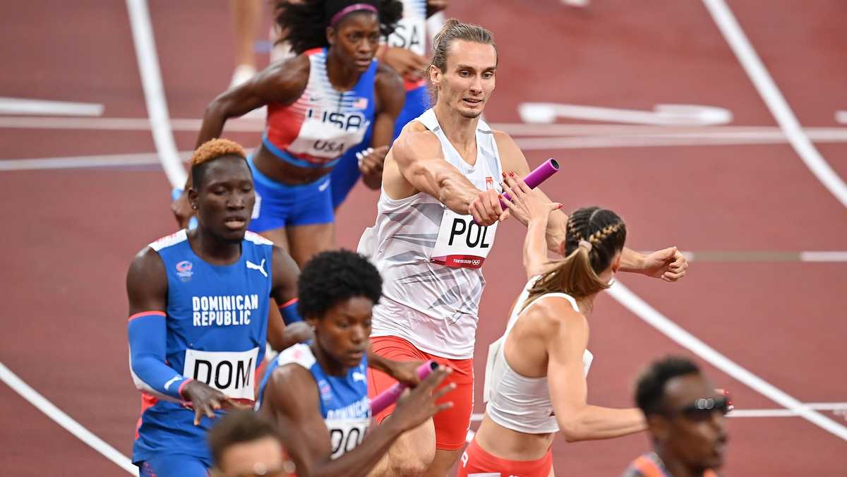 Medals rolling in for track & field at Olympic Stadium