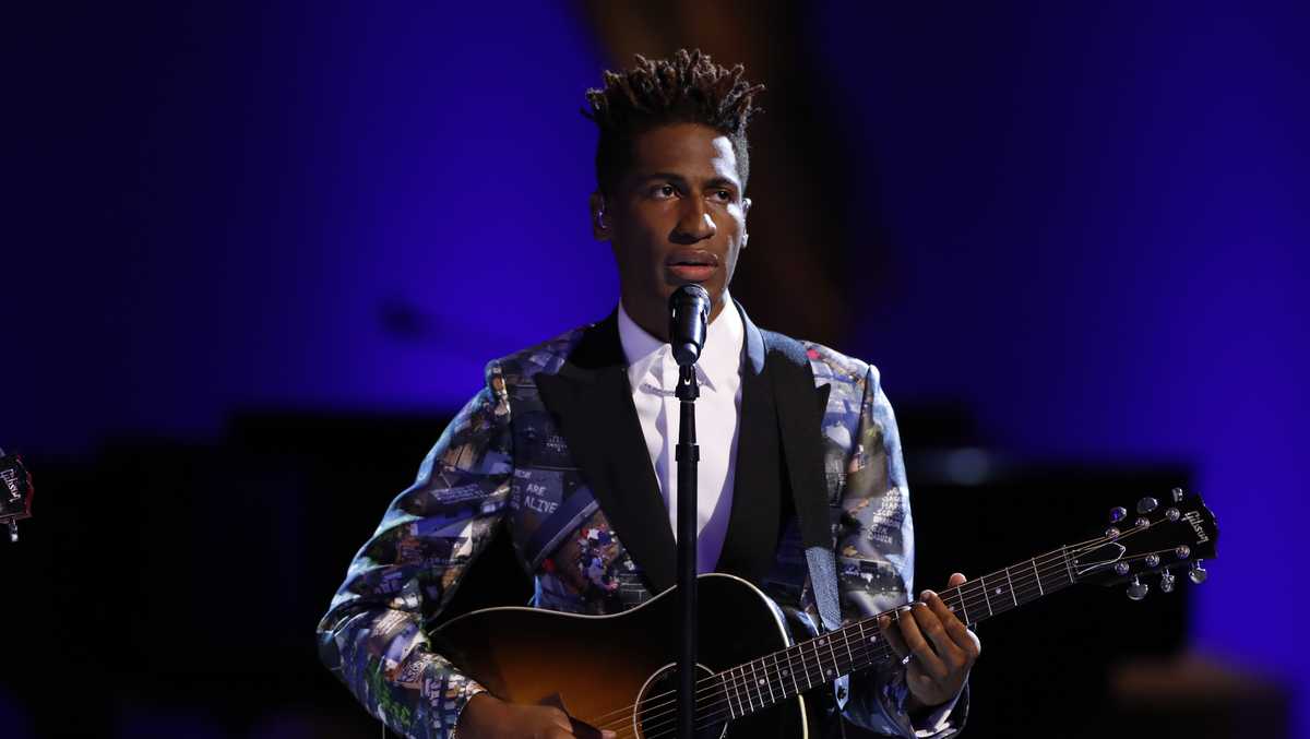 New Orleans' Jon Batiste honors New Orleans with custom suit at Emmys