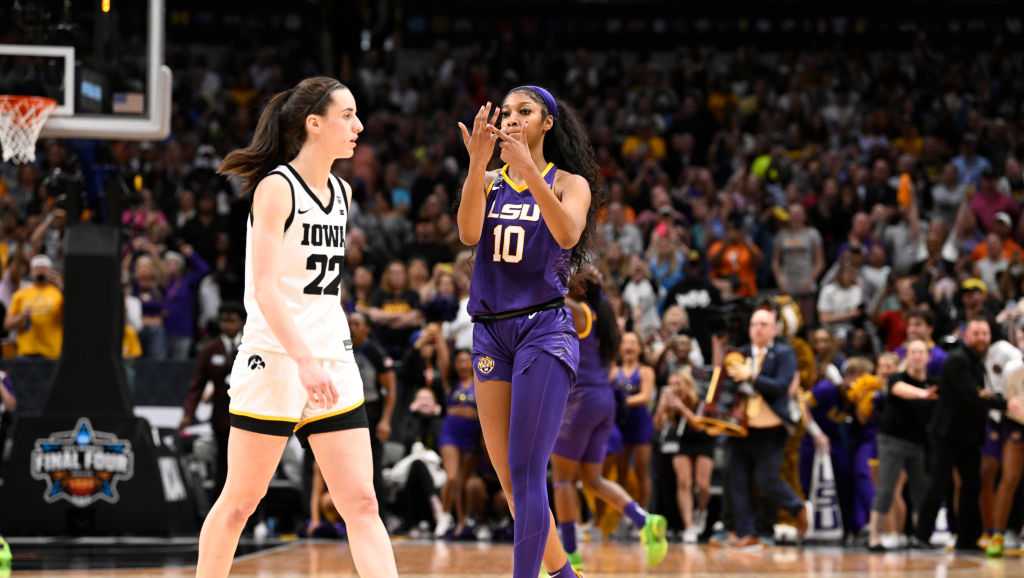 Caitlin Clark, Angel Reese split Sporting News Athlete of the Year