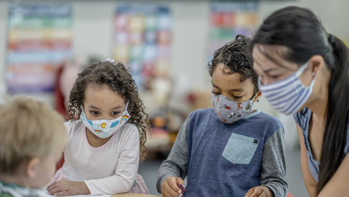Four states set timelines for the end of school mask mandates