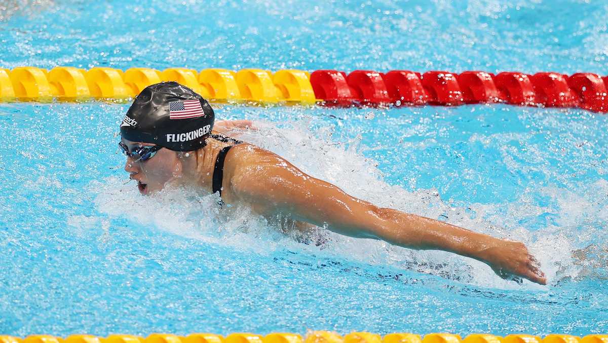 Pennsylvania's Hali Flickinger wins her second medal of the Tokyo Games