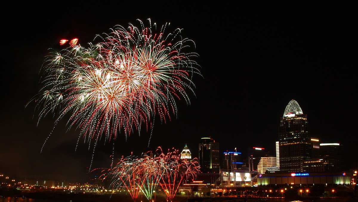 Reds' postgame fireworks show canceled Friday due to Ohio River water level
