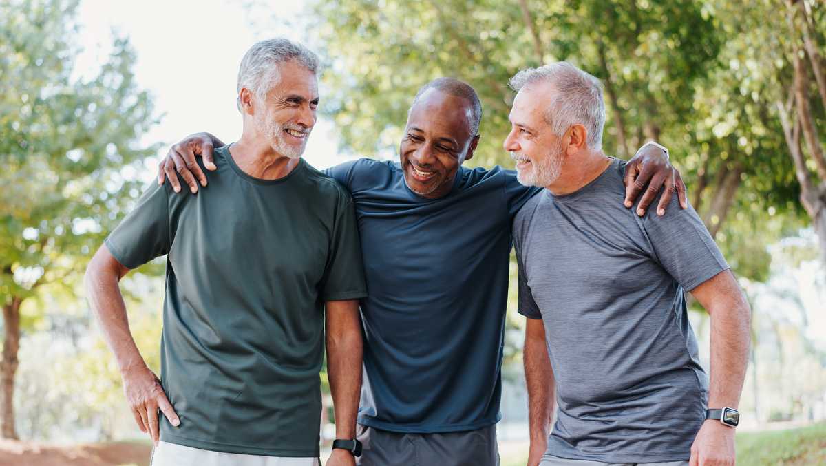 Aging men and medical care