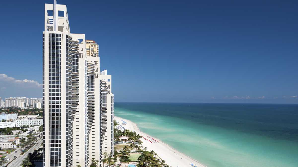 About 3 dozen high-rise buildings in South Florida are sinking