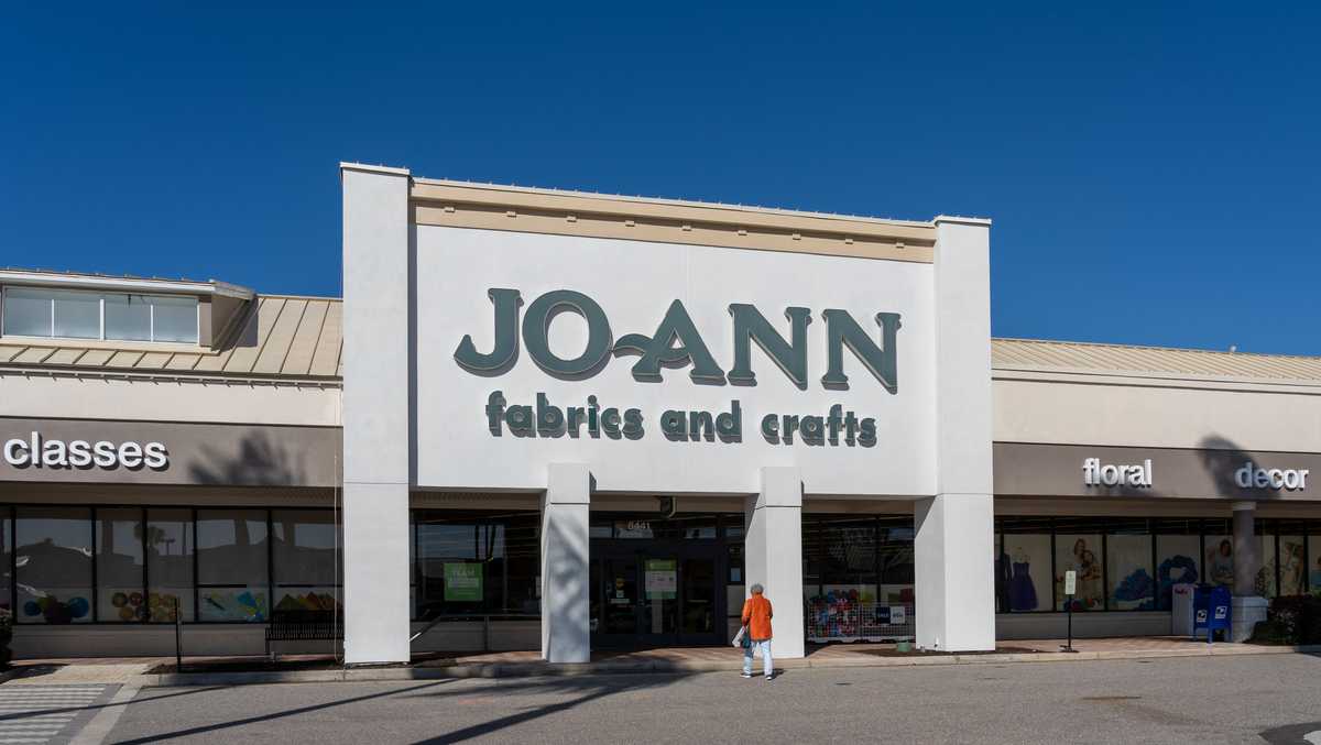 Joann files for bankruptcy — again