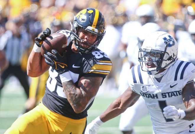 Photos from Iowa's 24-14 victory over Utah State