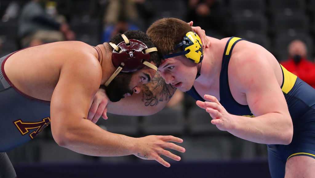 Lawrenceburg native wins Big Ten wrestling championship