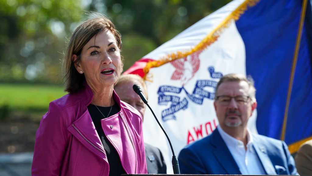 Iowa Gov. Kim Reynolds' timeline of events, accomplishments