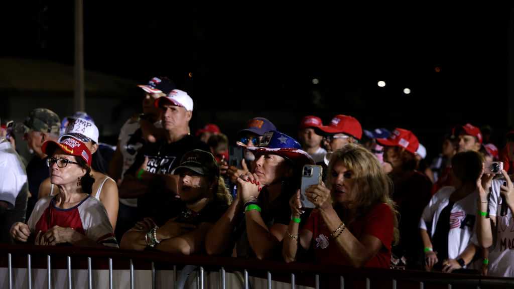 Donald Trump rally at Ted Hendricks Stadium in South Florida