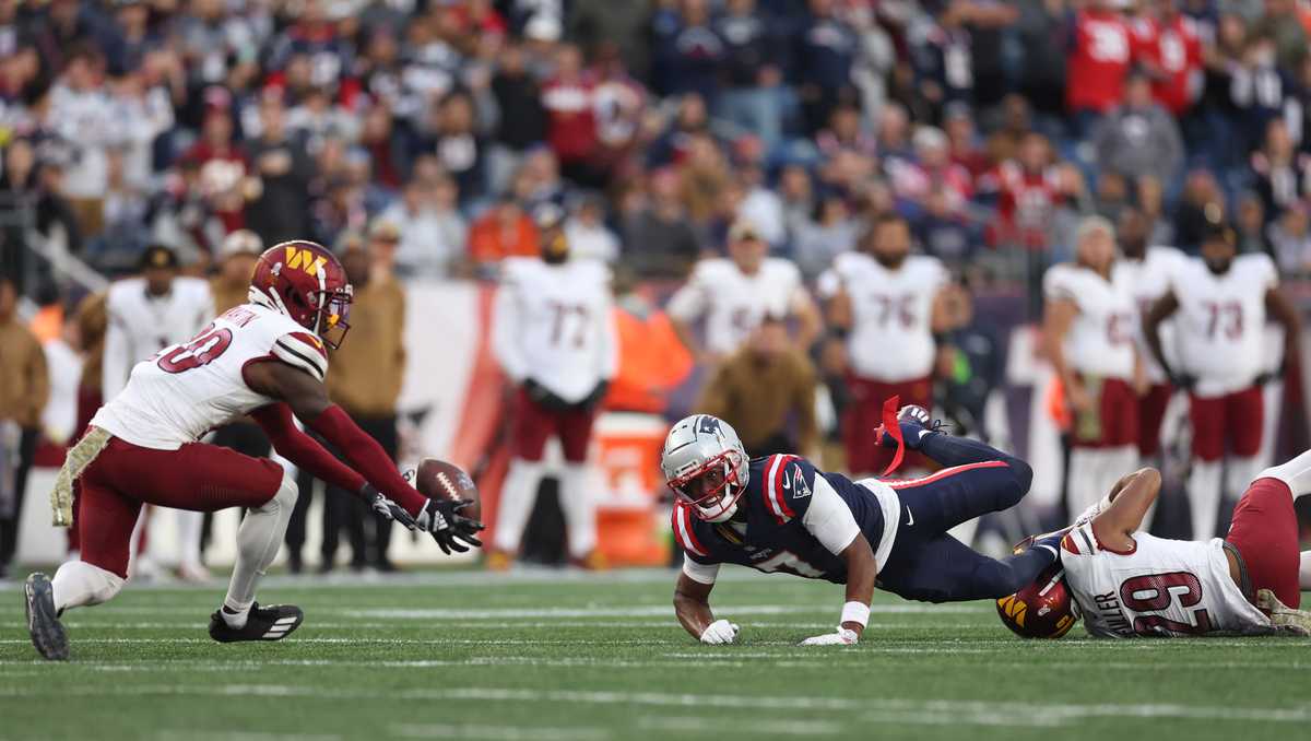 Patriots lose to Commanders 20-17