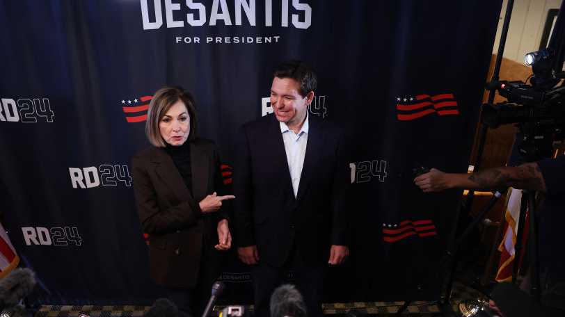 DeSantis campaign airing new ad featuring Iowa Gov. Kim Reynolds