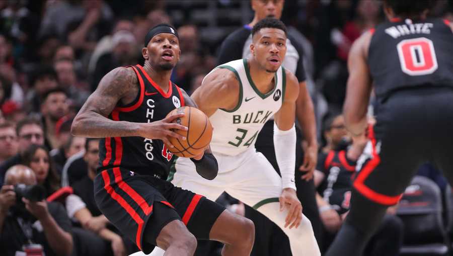 Vucevic and White lead the way as Bulls beat Bucks 120-113 in OT