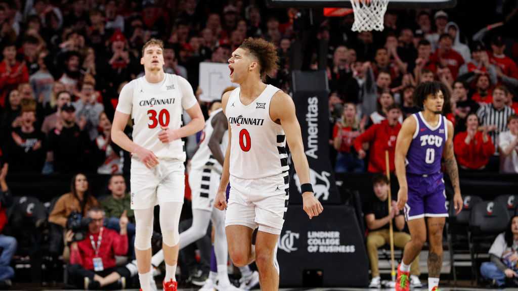 WATCH: UC fans storm court as Bearcats defeat TCU for first Big 12 home win