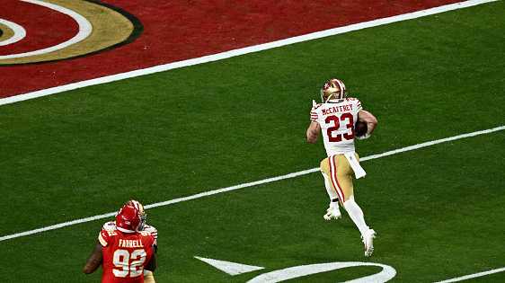 The 49ers get tricky to score the 1st touchdown of Super Bowl 58