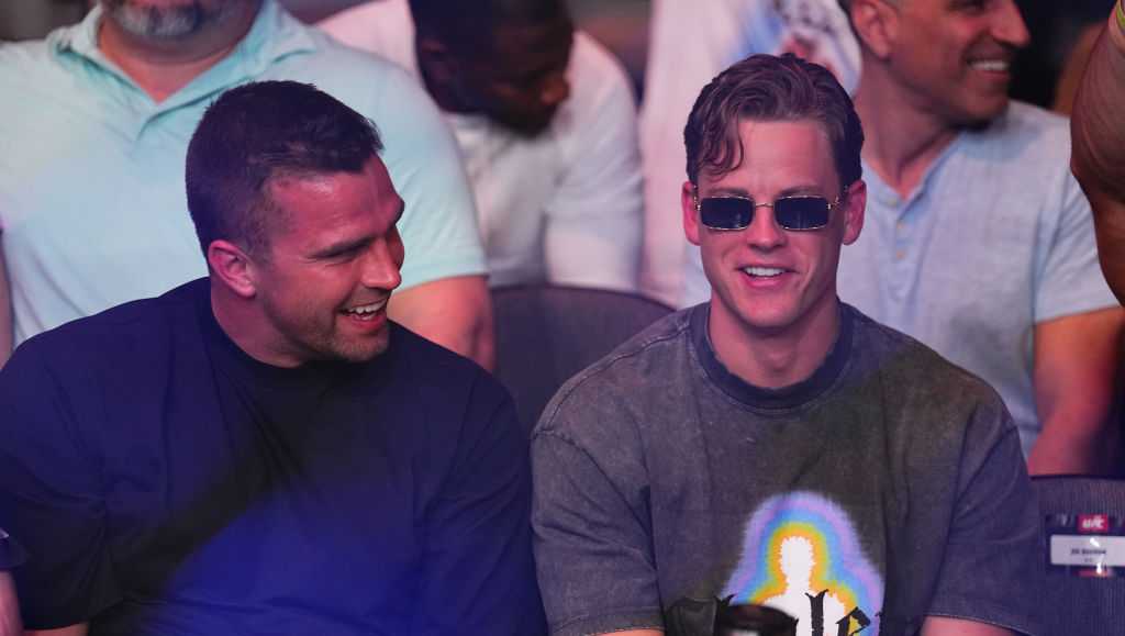 PHOTOS: Joe Burrow, Sam Hubbard among attendees at UFC 299 in Miami