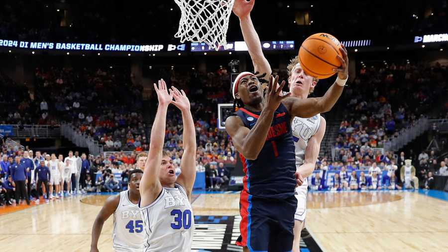 No. 11 seed Duquesne upsets No. 6 BYU in opening round of March Madness