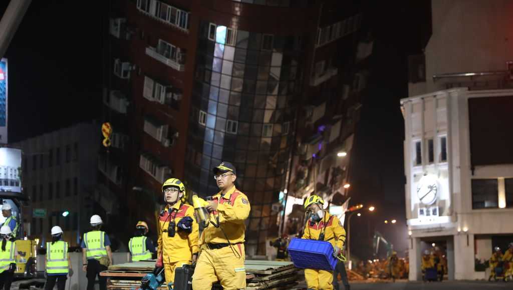 Strongest earthquake in 25 years rocks Taiwan, killing 9 people