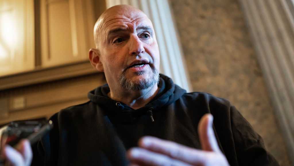 Fetterman discusses Israel-Hamas war, marijuana, Turks and Caicos