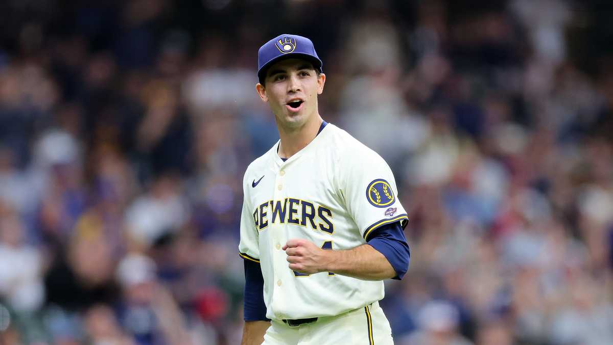 Brewers pitcher Robert Gasser pitches a quality start and earns win in ...