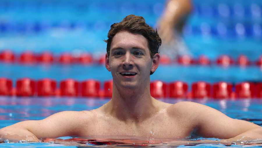 Look for two PA natives when team USA men's swimming takes center stage