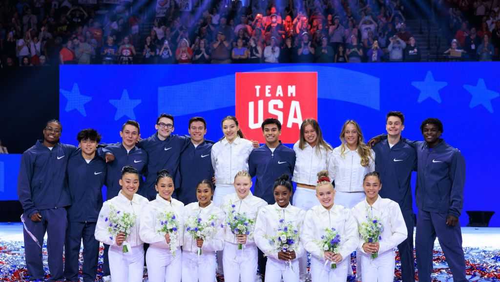 Team USA announces Paris Olympics artistic gymnastics team