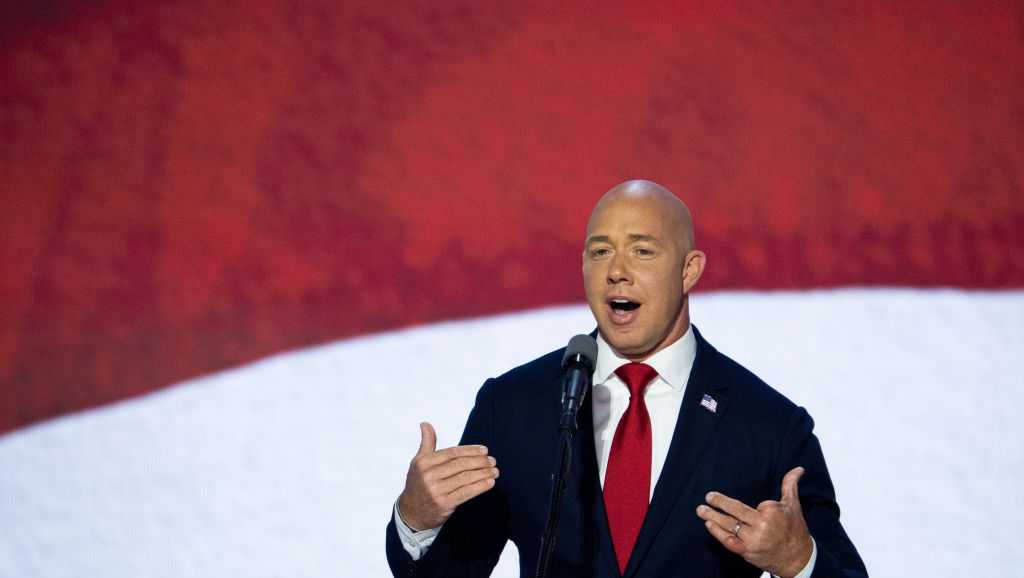 Florida Rep. Brian Mast speaks at Republican National Convention