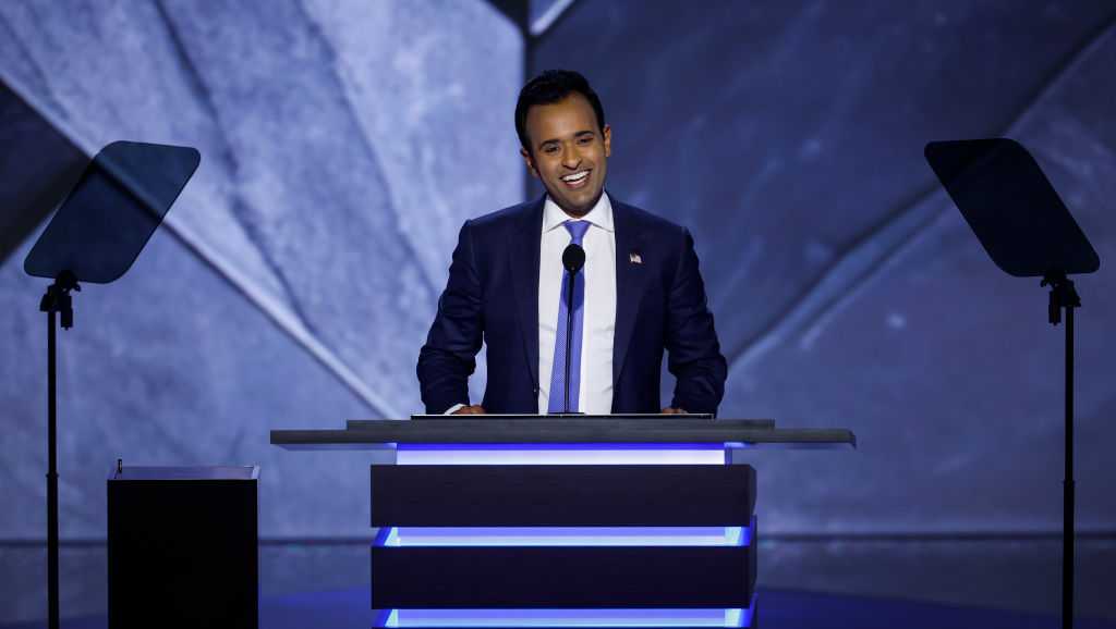 Cincinnati native Vivek Ramaswamy delivers speech at Republican ...