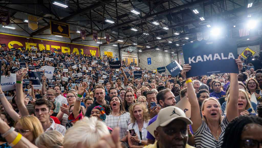 Harris draws massive crowd, largest Biden/Harris rally of 2024