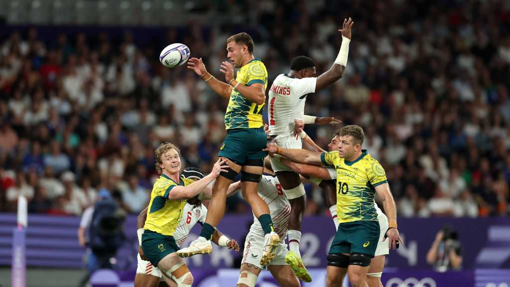 Australia shuts out the U.S. 18-0 in Olympic rugby sevens
