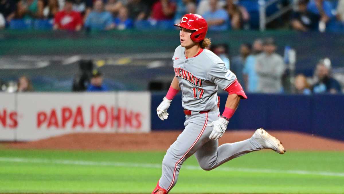Fairchild’s one-out, 10th-inning RBI double lifts Reds over Rays 3-2