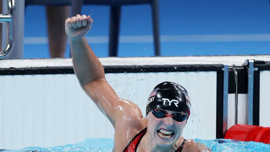 Katie Ledecky's historic swimming career in photos