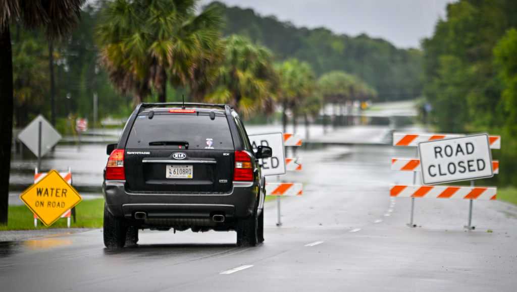 WATCH: Videos show flooding, damage left in Debby's path