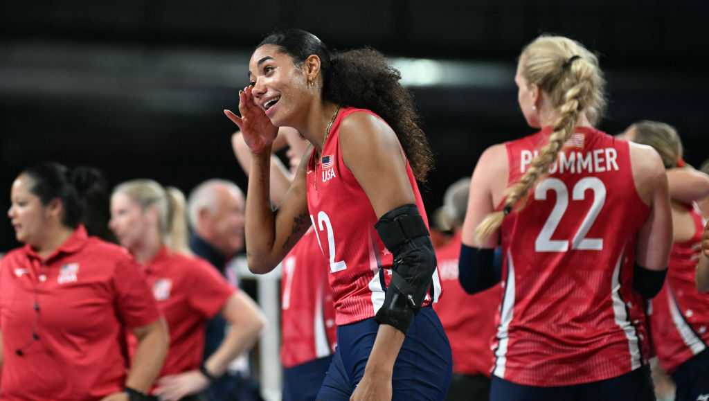 Jordan Thompson, U.S. women's volleyball to play for gold after win ...