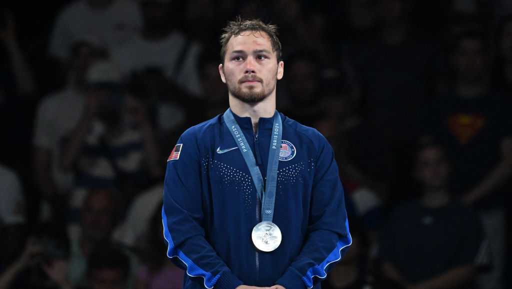 Watch: U.S. wrestler Spencer Lee takes silver in Olympic debut