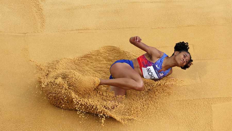 Monae Nichols ranks sixth place in Olympics long jump finals