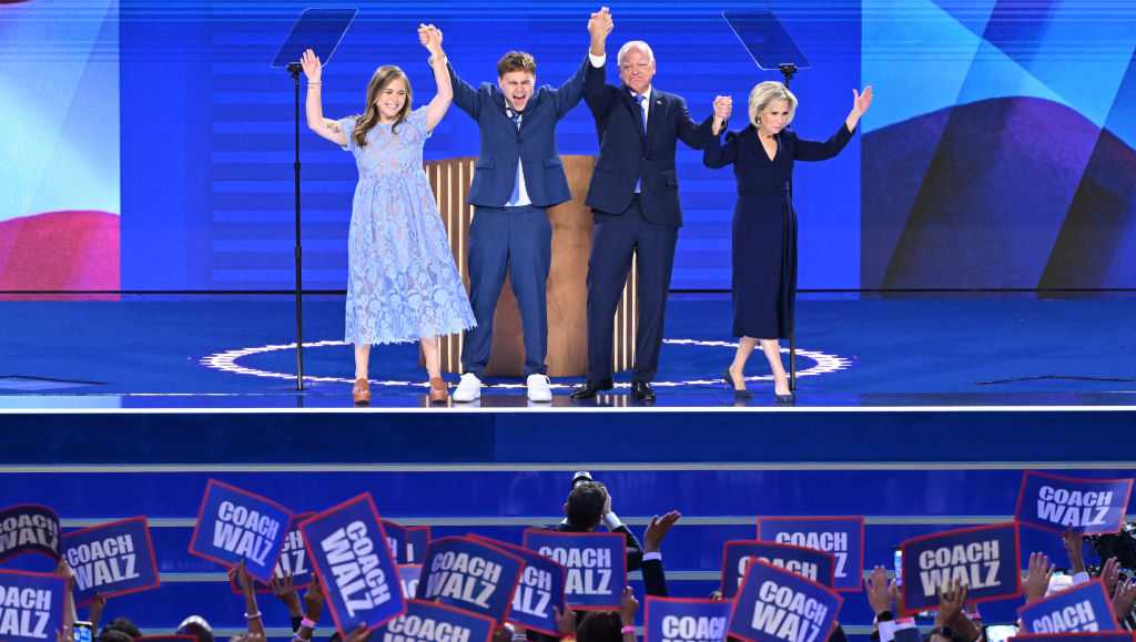 DNC Day 3: Tim Walz accepts party vice presidential nomination, Bill ...