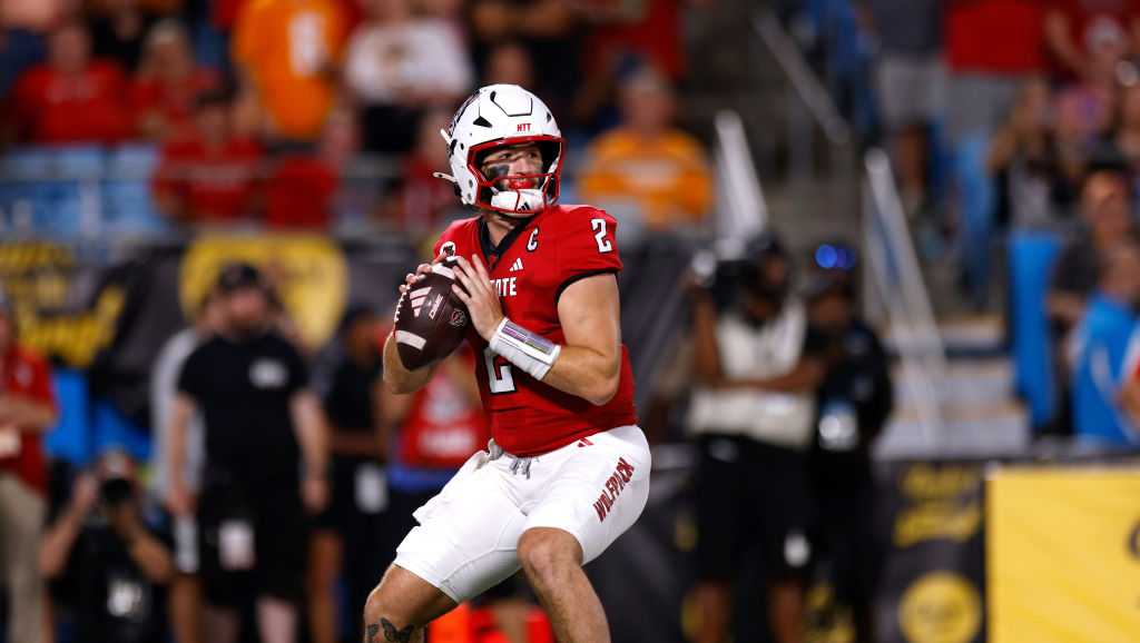 NC State quarterback Grayson McCall gives up football after concussion
