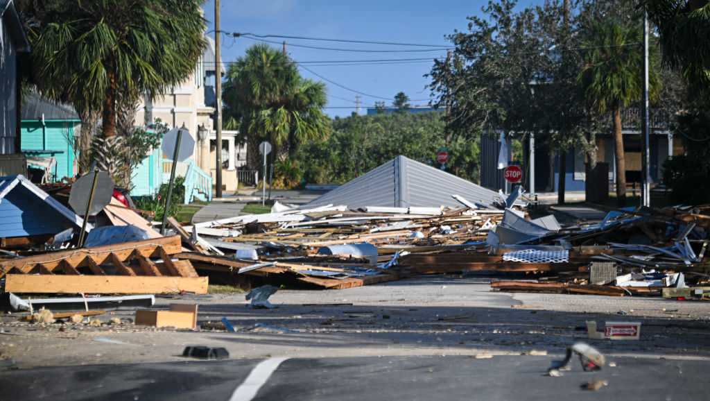 Hurricane Helene leaves damage in Florida